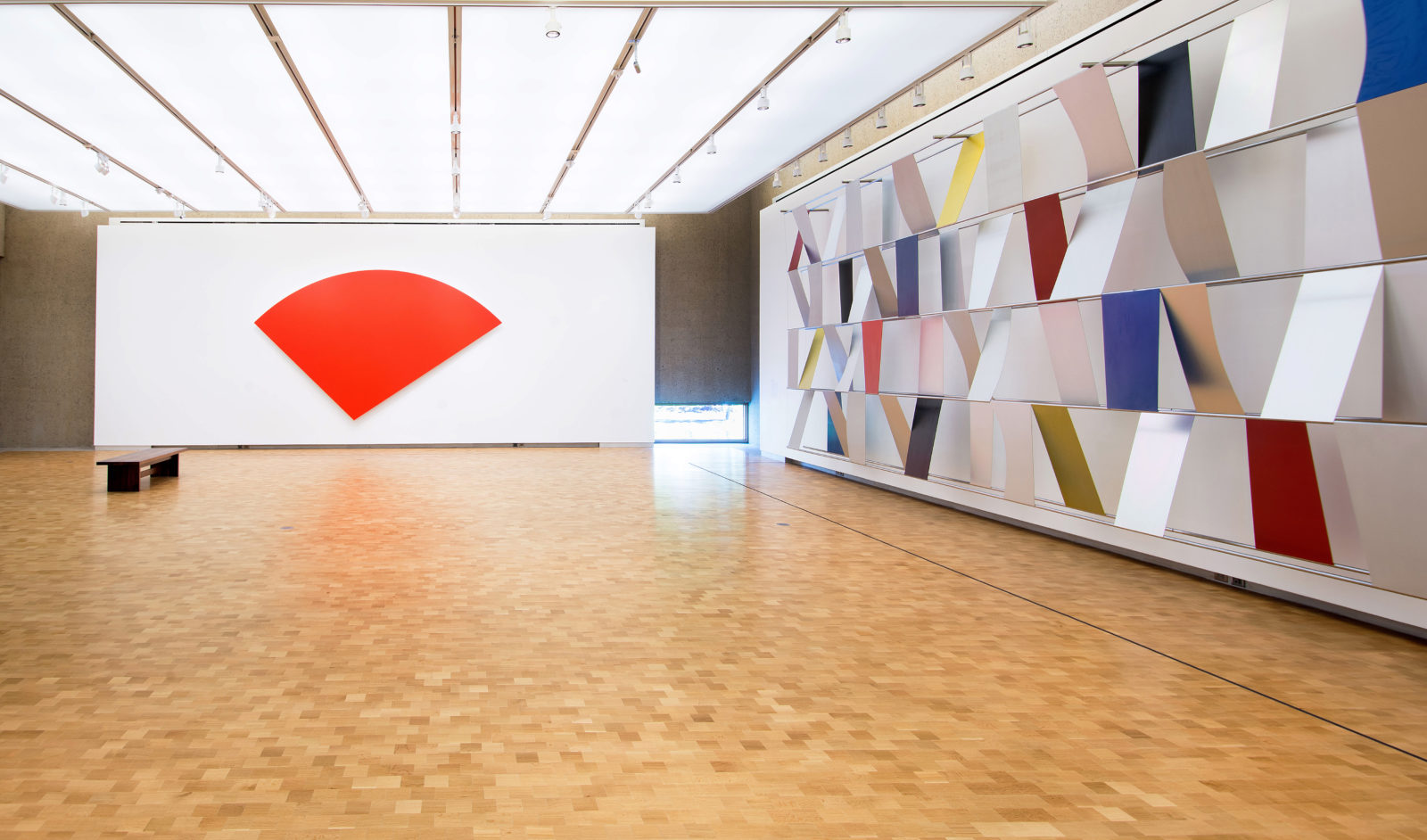Ellsworth Kelly Sculpture On The Wall