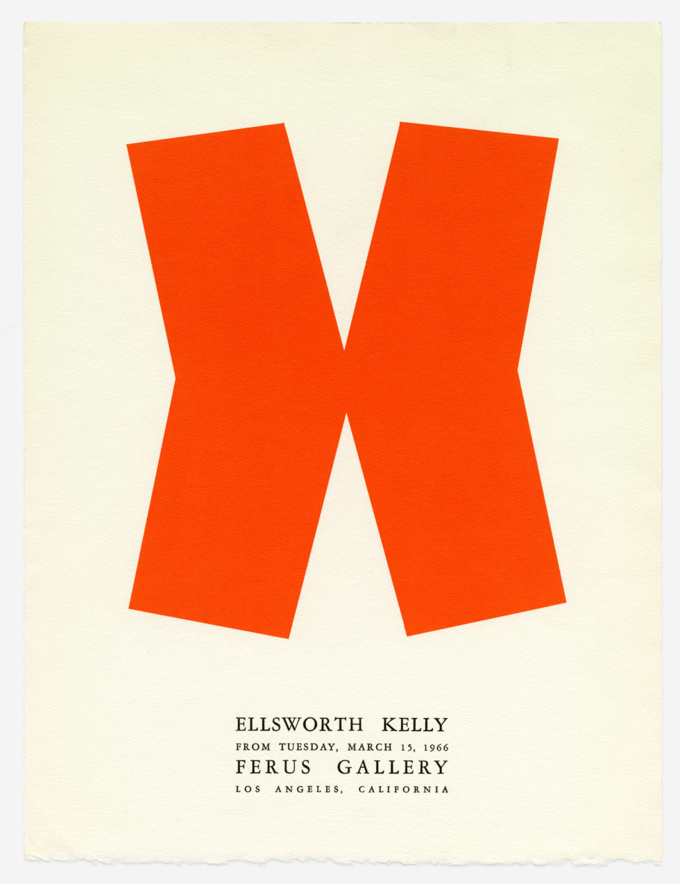 New Work by Ellsworth Kelly