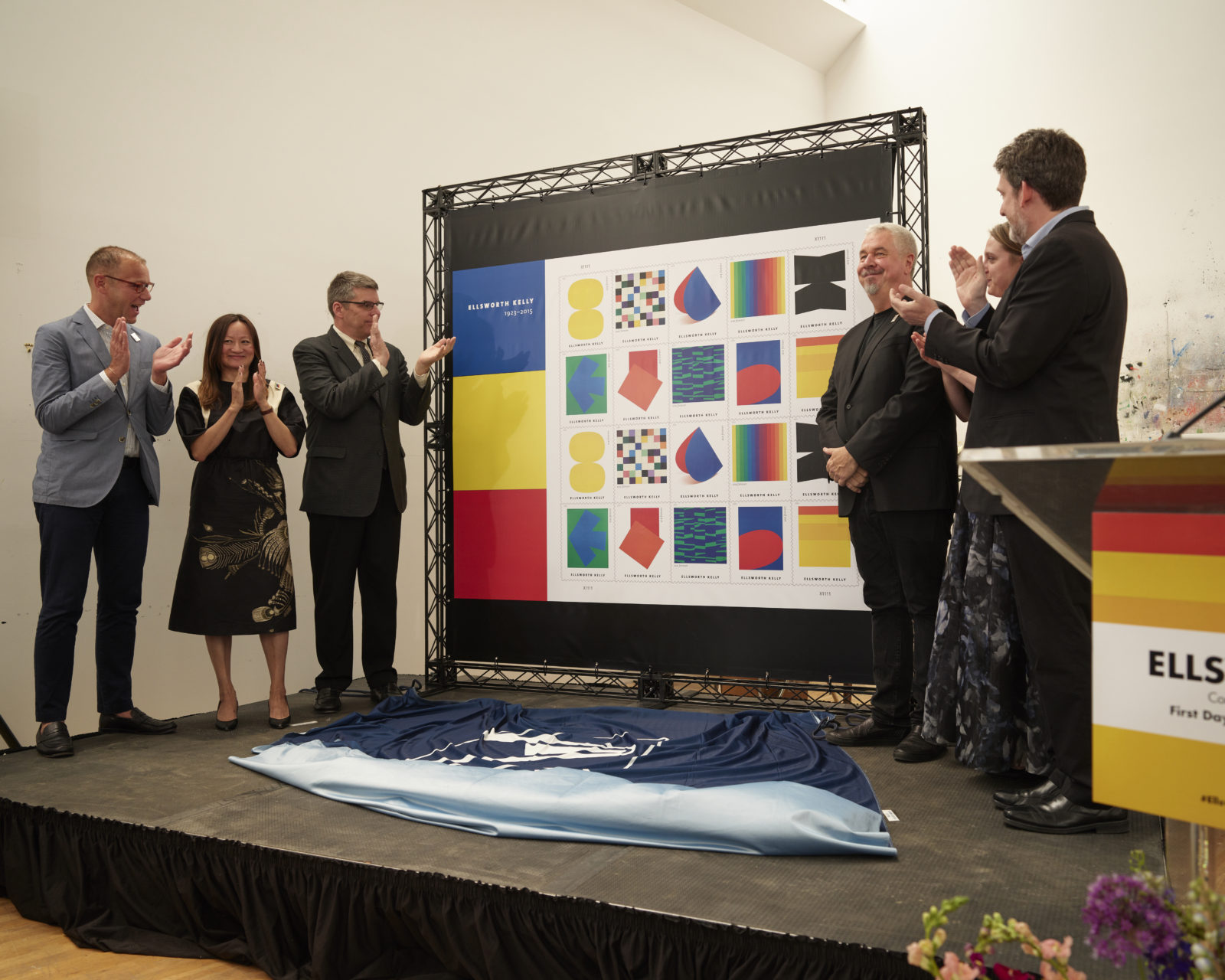 Ellsworth Kelly U.S. Postal Service Stamp Dedication